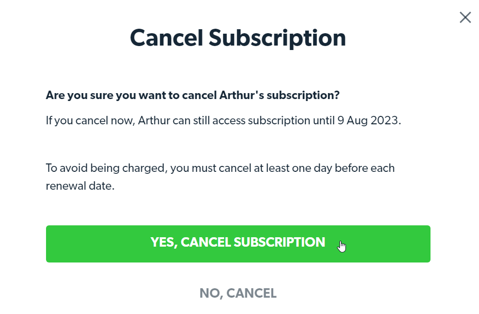 Parent Zone - Cancel my subscription – Matific Help Parent Zone - Cancel my subscription – Matific Help