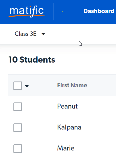 Delete a student account – Matific Help
