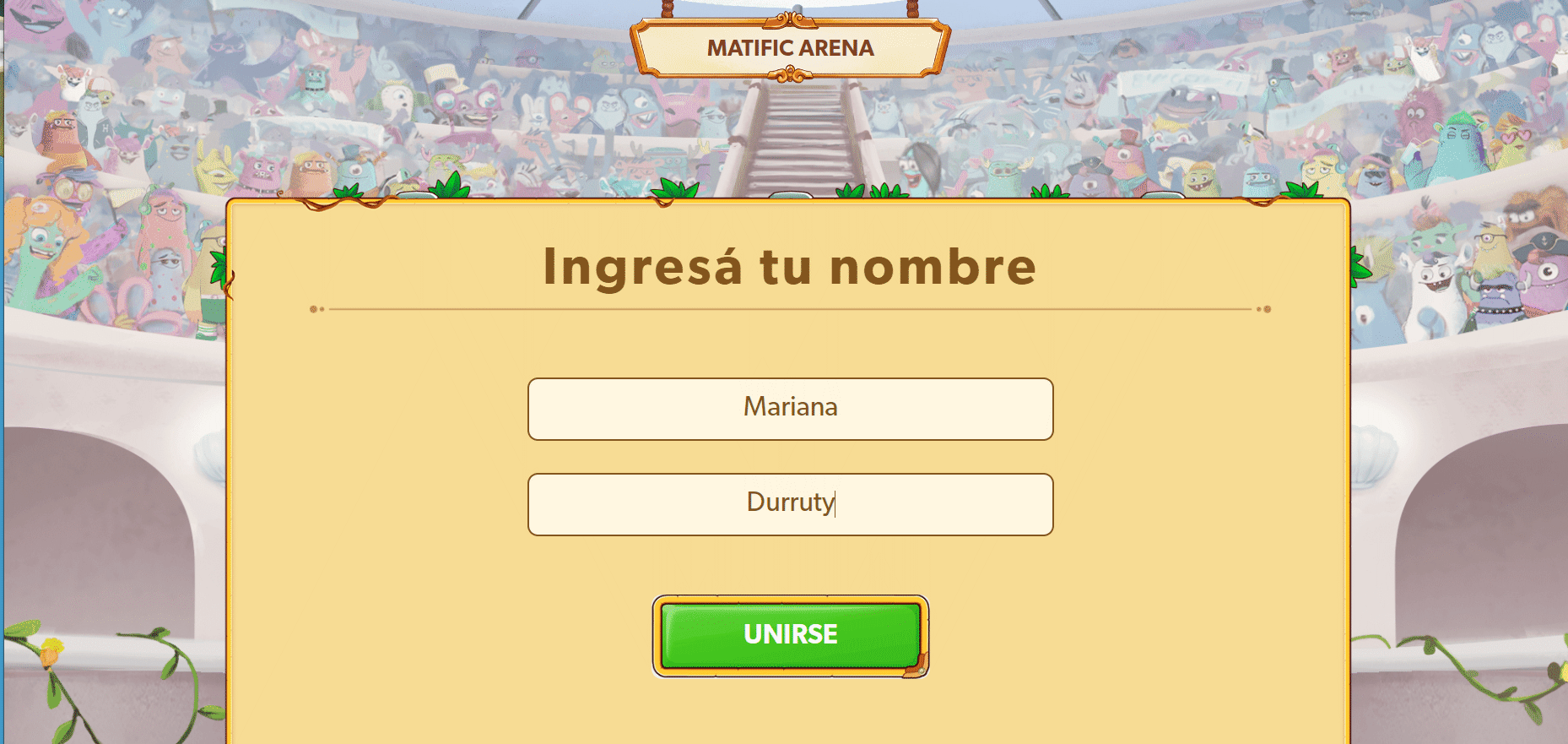 Matific Play Arena para invitados - únete a una partida – Matific Help ...