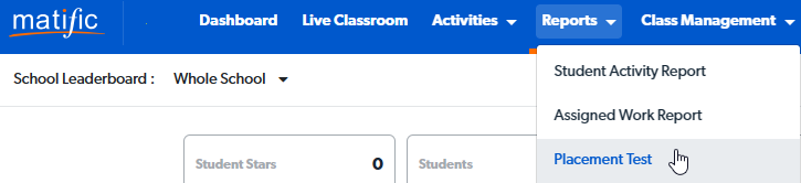Educators - Navigation – Matific Help